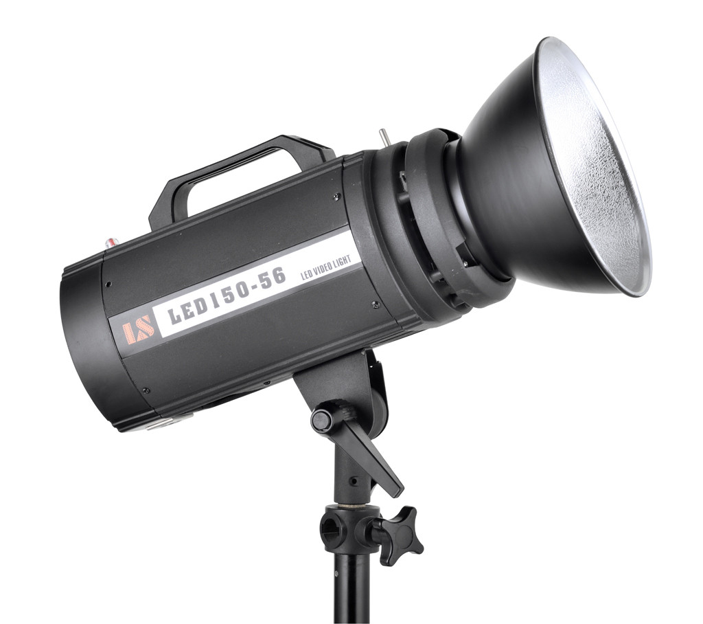 150W Dimmable Continuous LED Fresnel Light, Lampu Panggung Fresnel